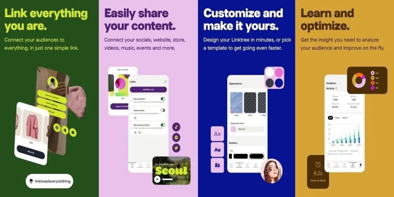 LTK, A marketplace for creators & Linktree, Dynamic portfolios for creators