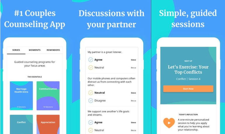 MyHeritage, discover your family tree & Lasting, marriage counseling app