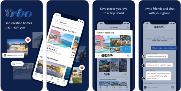 Vrbo, your key to stunning vacation rentals & Preply, a revolutionary ...