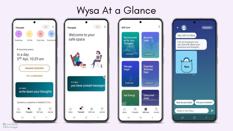 Wysa, an eclectic mental health app for all & Sleep Reset, personalized ...