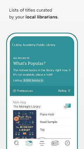 Libby, by OverDrive Android App