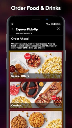 AMC Theatres: Movies & More Android App