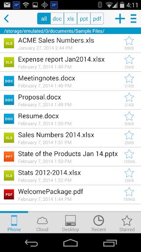 Docs To Go™ Free Office Suite Android App