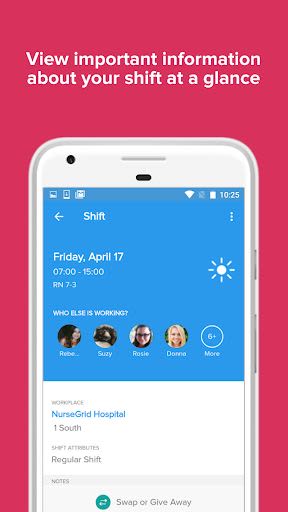NurseGrid Scheduling Android App