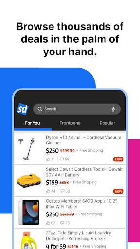 Slickdeals: Shopping Deals, Coupons, & Promo Codes Android App