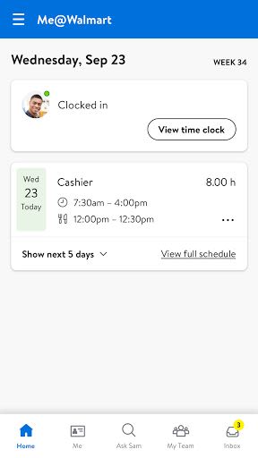 Me@Walmart Android App