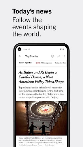 The New York Times Android App