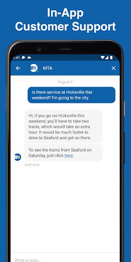 MTA eTix Android App