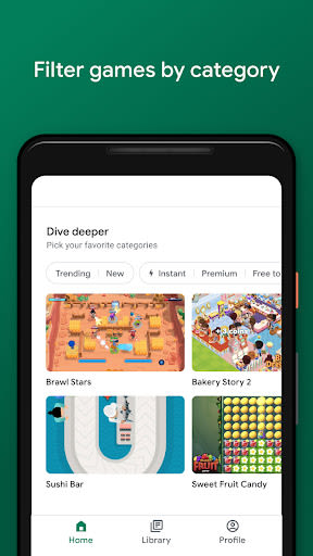 Google Play Games Android App