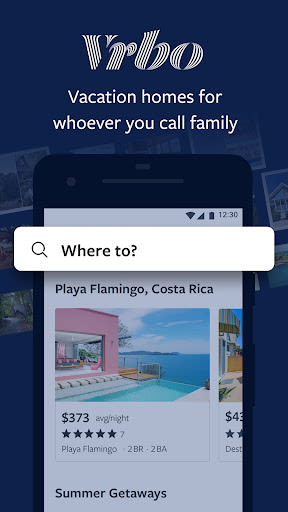 Vrbo Vacation Rentals Android App