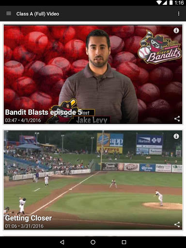 MiLB First Pitch Android App