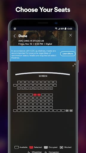 AMC Theatres: Movies & More Android App