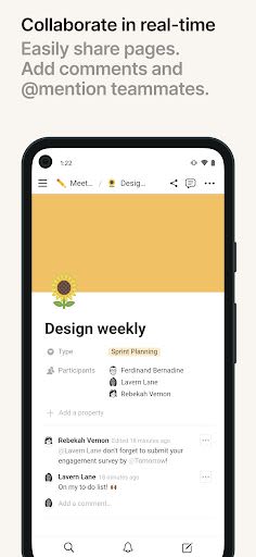 Notion - notes, docs, tasks Android App