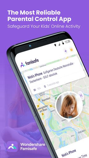 Parental Control App & Location Tracker - FamiSafe Android App