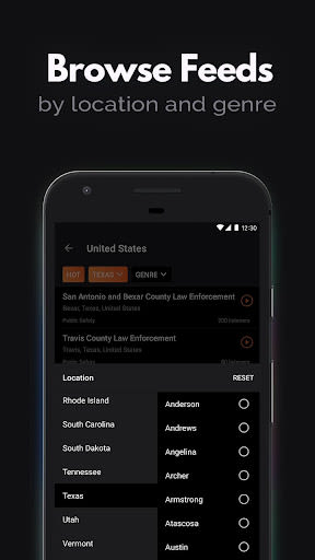 Police Scanner, Fire and Police Radio Android App