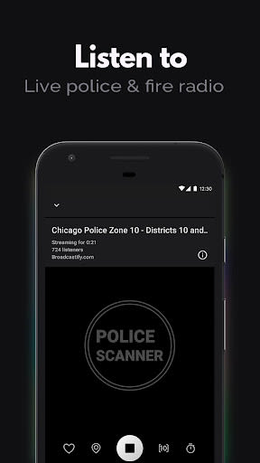Police Scanner, Fire and Police Radio Android App
