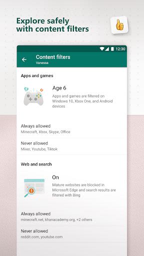 Microsoft Family Safety Android App