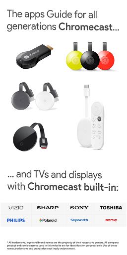 Apps for Chromecast - Your Chromecast Guide Android App