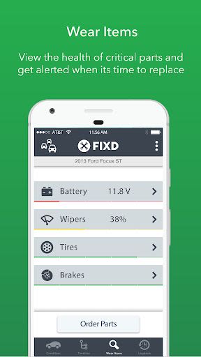 FIXD - Vehicle Health Monitor Android App