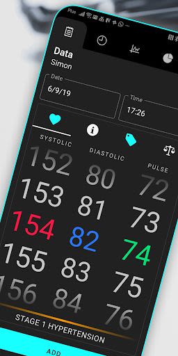 Blood Pressure Android App