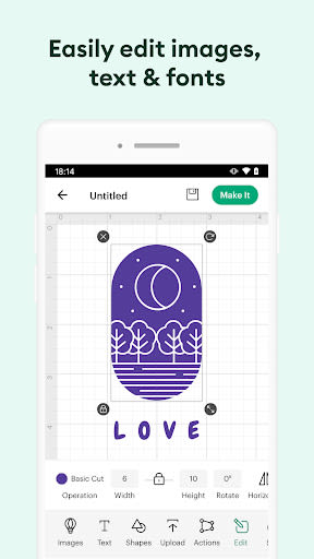 Design Space: DIY with Cricut Android App