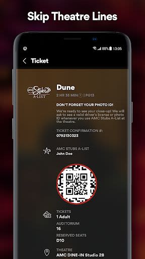 AMC Theatres: Movies & More Android App