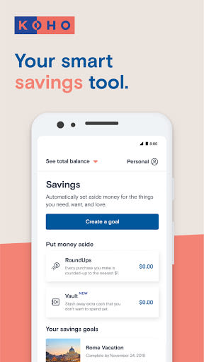 KOHO Financial: Mobile Banking Android App