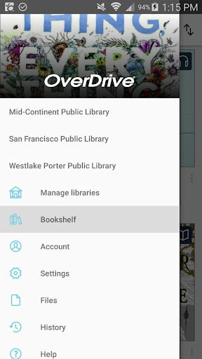 OverDrive Android App