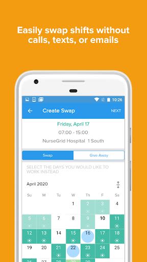 NurseGrid Scheduling Android App
