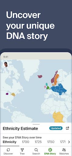 Ancestry: Explore your family tree & genealogy Android App