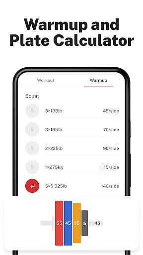 Stronglifts 5x5 - Weight Lifting & Gym Workout Log Android App