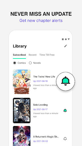 Tappytoon Comics & Novels Android App