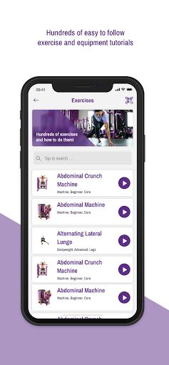 Planet Fitness Workouts Android App