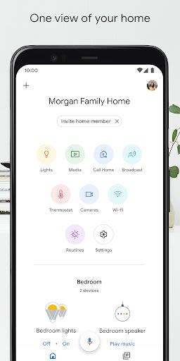 Google Home Android App