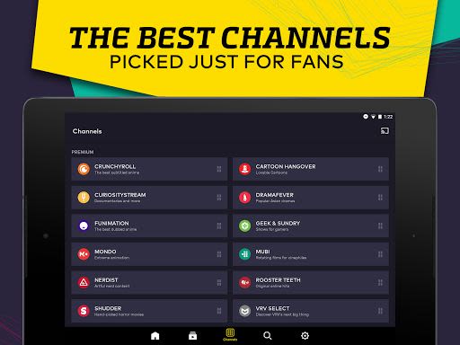 VRV: Anime, game videos & more Android App