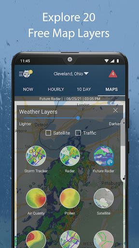 Weather by WeatherBug: Live Radar Map & Forecast Android App