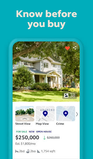 Trulia Real Estate: Search Homes For Sale & Rent Android App