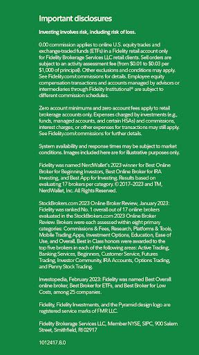Fidelity Investments Android App