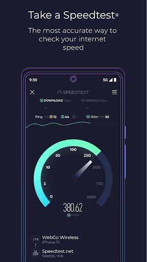Speedtest by Ookla Android App