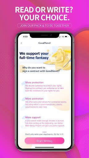 GoodNovel - Web Novel, Fiction Android App