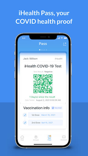 iHealth Test Android App