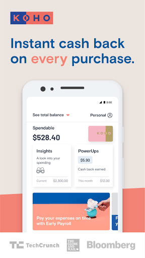 KOHO Financial: Mobile Banking Android App