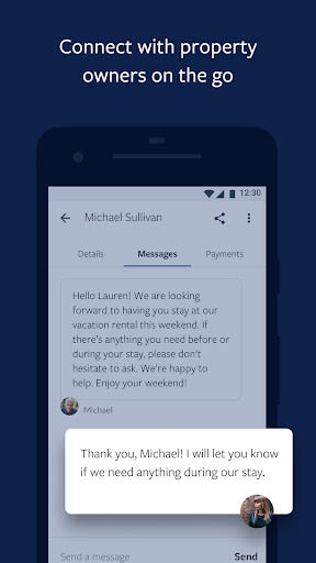 Vrbo Vacation Rentals Android App