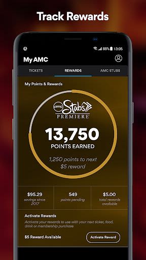 AMC Theatres: Movies & More Android App