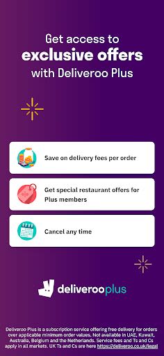 Deliveroo: Takeaway food Android App