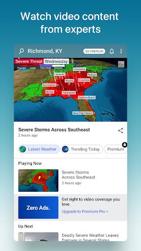 The Weather Channel - Radar Android App