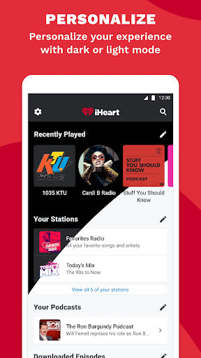iHeart: Radio, Music, Podcasts Android App