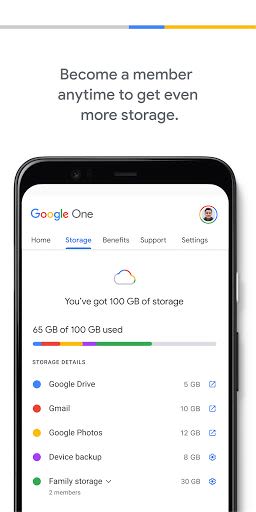Google One Android App