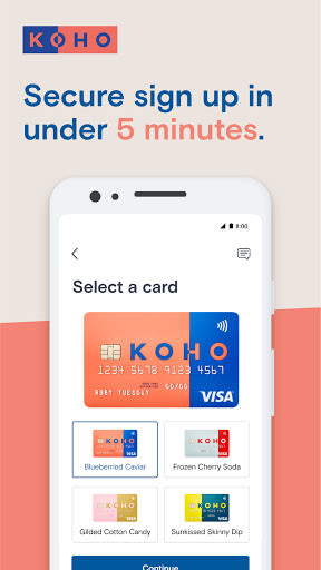 KOHO Financial: Mobile Banking Android App