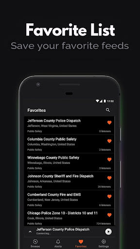 Police Scanner, Fire and Police Radio Android App